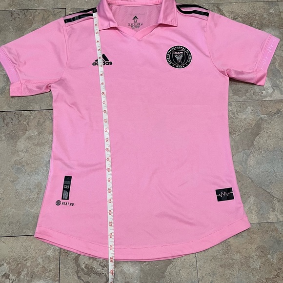 adidas | Tops | Adidas Inter Miami Pink Soccer Jersey With Black ...